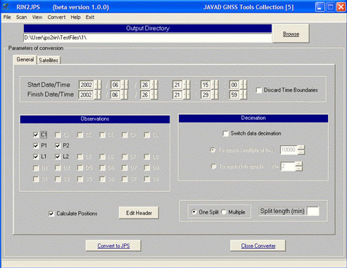 RIN2JPS | JAVAD GNSS